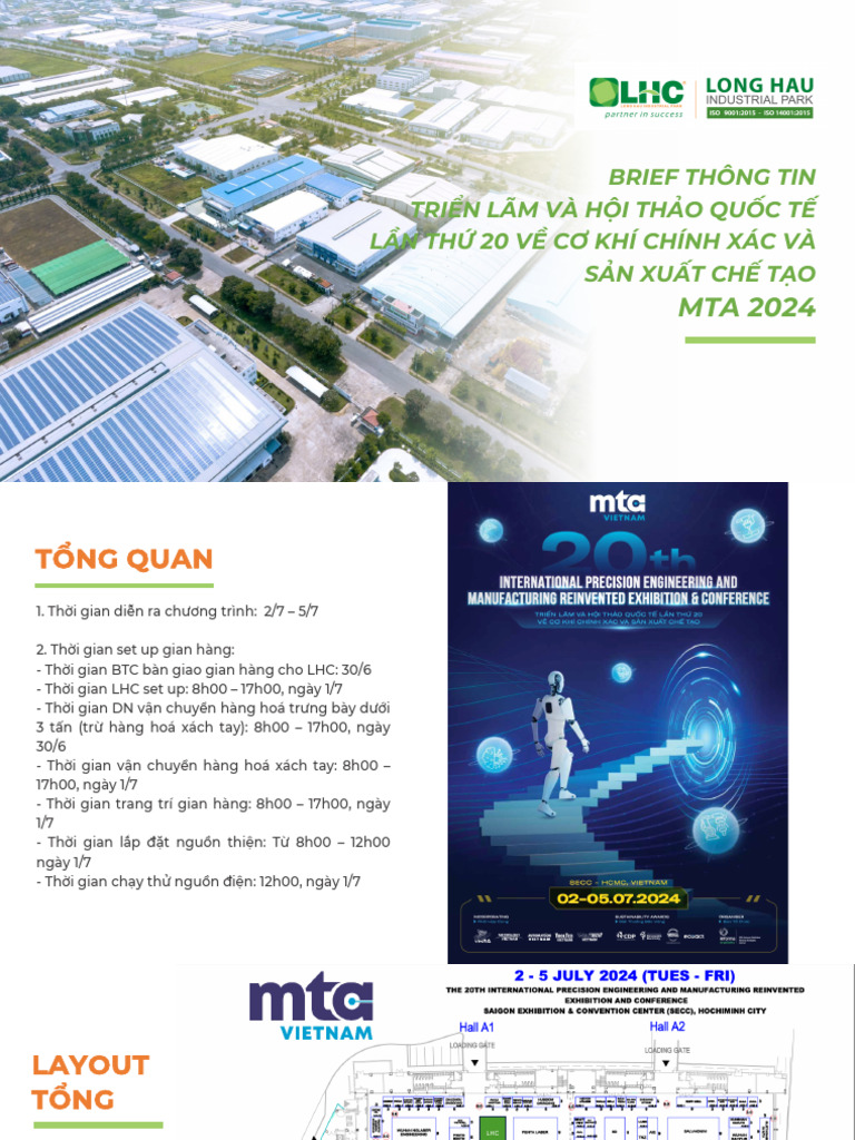 Thông Tin Triển Lãm Mta 2024 - Dành Cho DN Của LHC | PDF