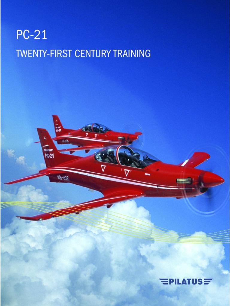 PC-21: Advanced Training Aircraft Overview | PDF | Cockpit | Aviation