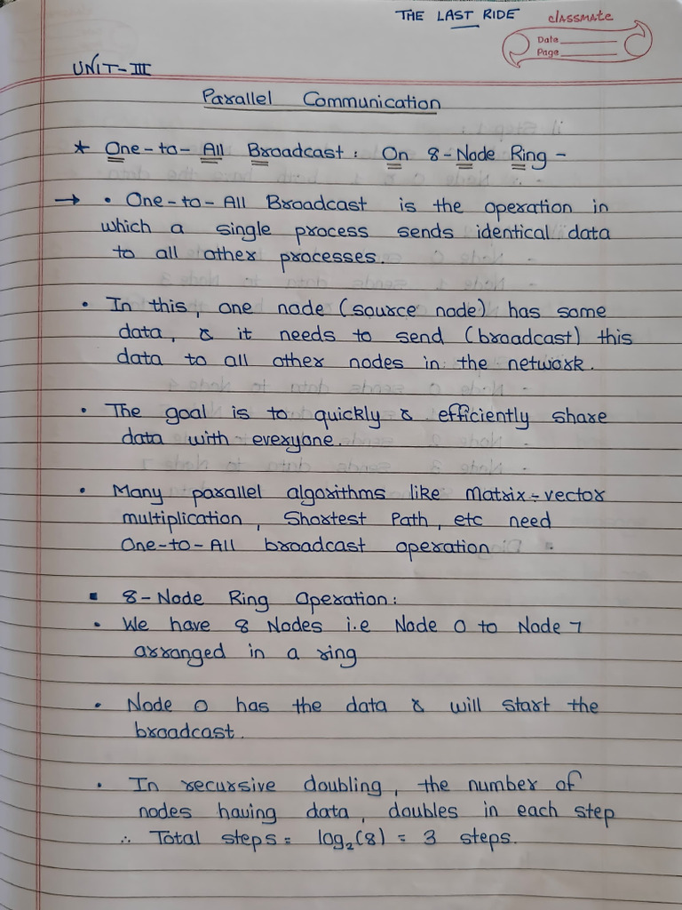 HPC Endsem Notes by SK | PDF