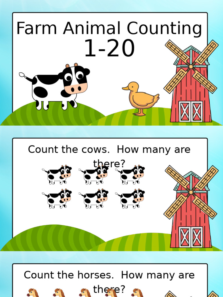 Counting 1-20 | PDF