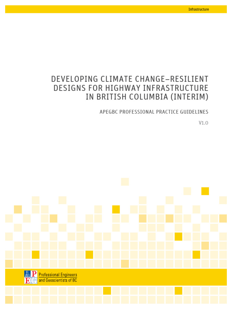 2017 - MoTI Guidelines 06F Web - 1 | PDF | Climate Resilience ...