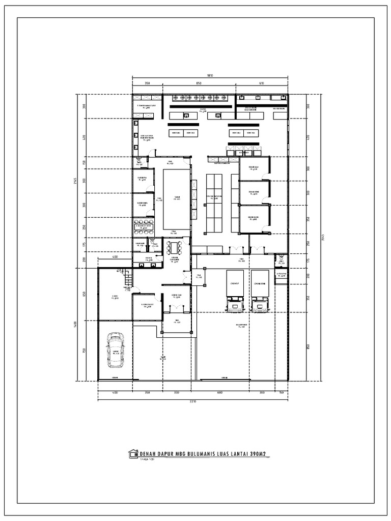 Denah Dapur MBG Bulumanis-Psw | PDF
