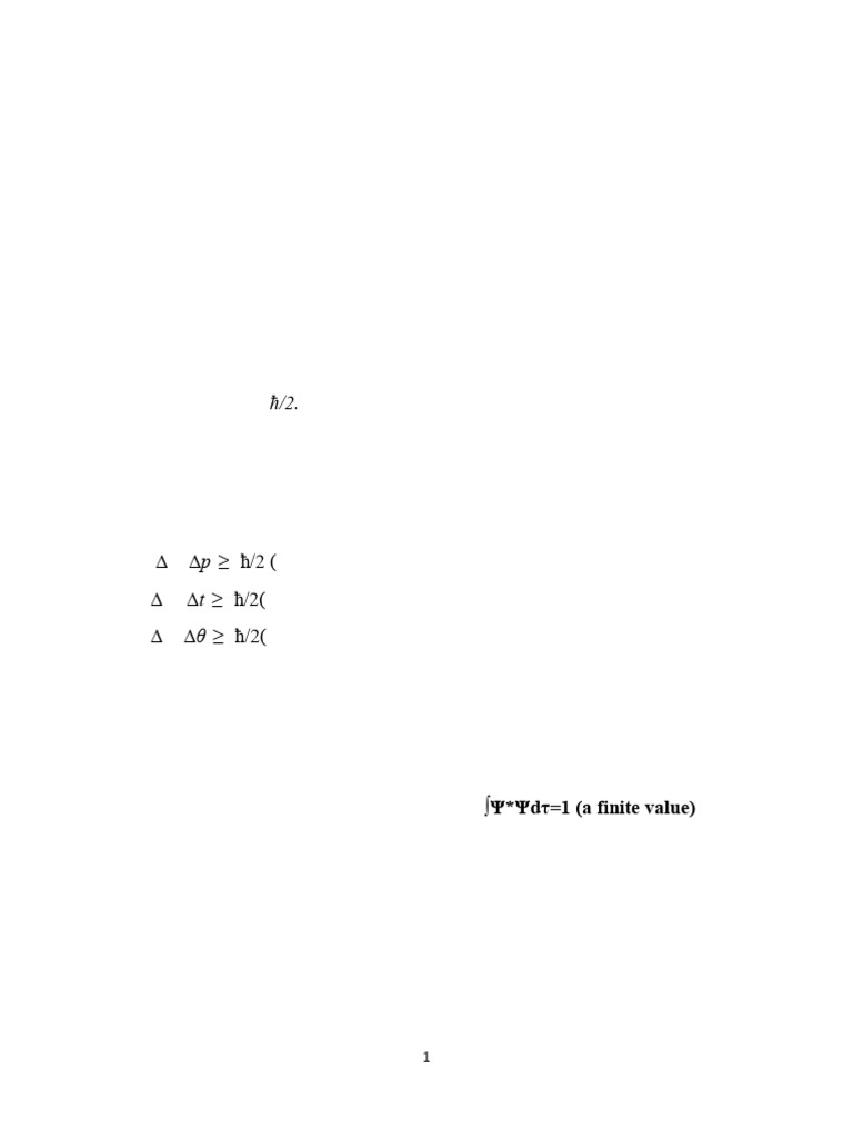 MODULE 2 Quantum Mechanics | PDF | Spectral Line | Waves