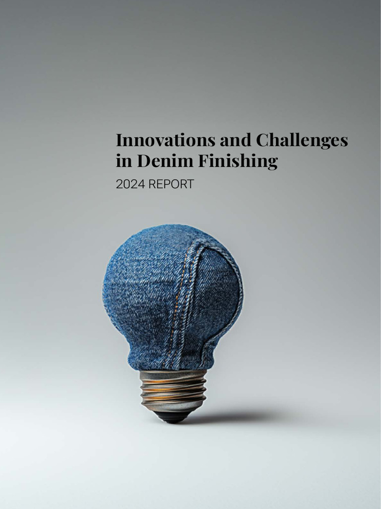 Denim Finishing Innovations 2024 Report | PDF | Life Cycle Assessment ...