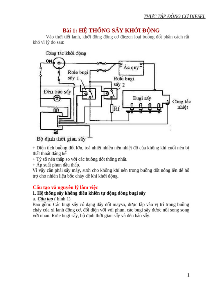 He Thong Say Khoi Dong | PDF