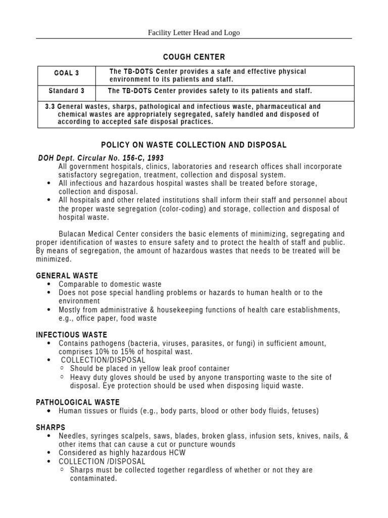 Brooklyn Wet Waste Disposal Policy | PDF | Waste | Waste Management