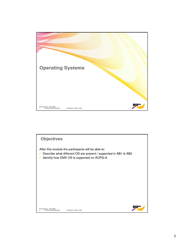 07 Operating Systems AB2 | PDF | Operating System | Computer Engineering