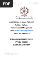 IPR Unit 1 - Introduction To Intellectual Property Rights-Ppt Handouts ...