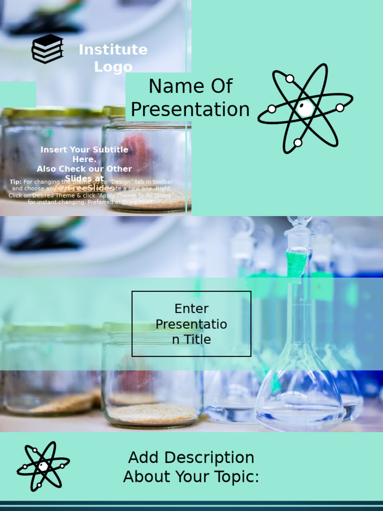 012 Free Matter Chemistry Google Slides Theme Powerpoint Template | PDF