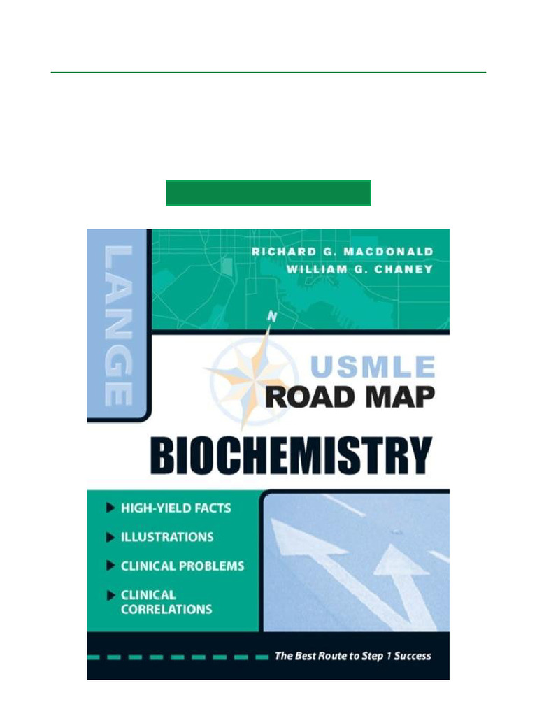 Unlock USMLE Road Map Biochemistry 1st Edition Complete Digital Book | PDF