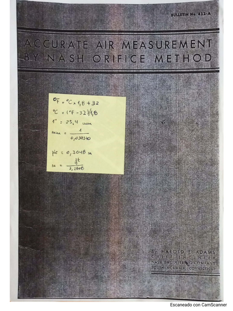 Air Measurement - Liquid Vaccum Pump | PDF