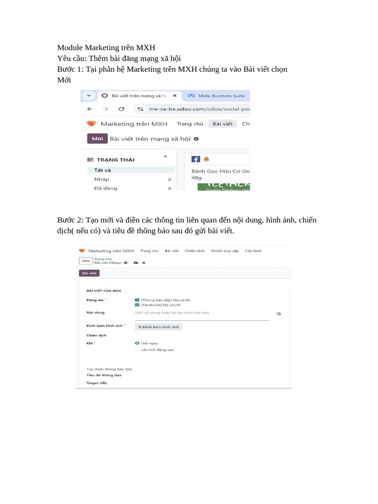 Module Marketing Trên MXH | PDF