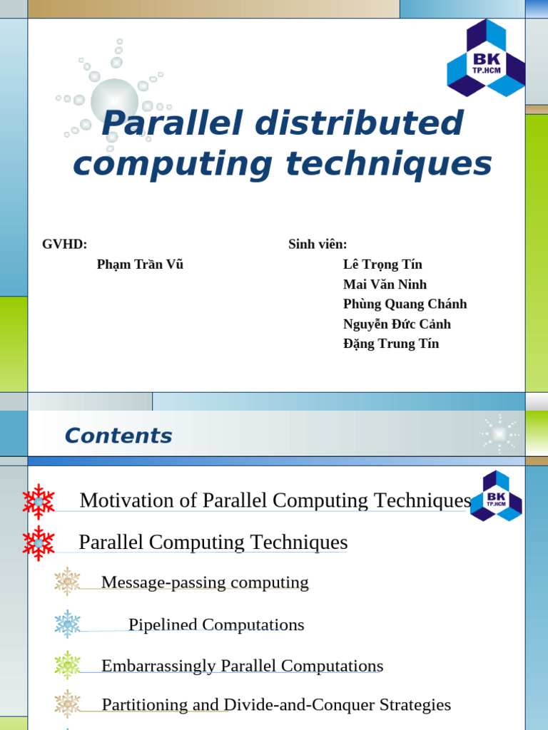 Parallel Distributed Techniques | PDF | Parallel Computing | Monte Carlo Method