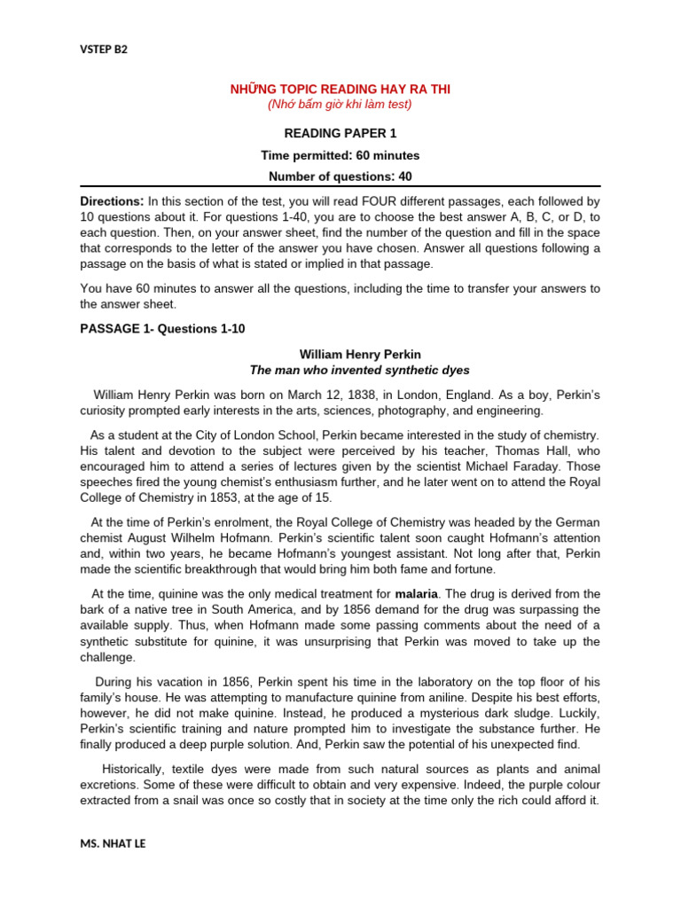 READING B2 | PDF | Soil