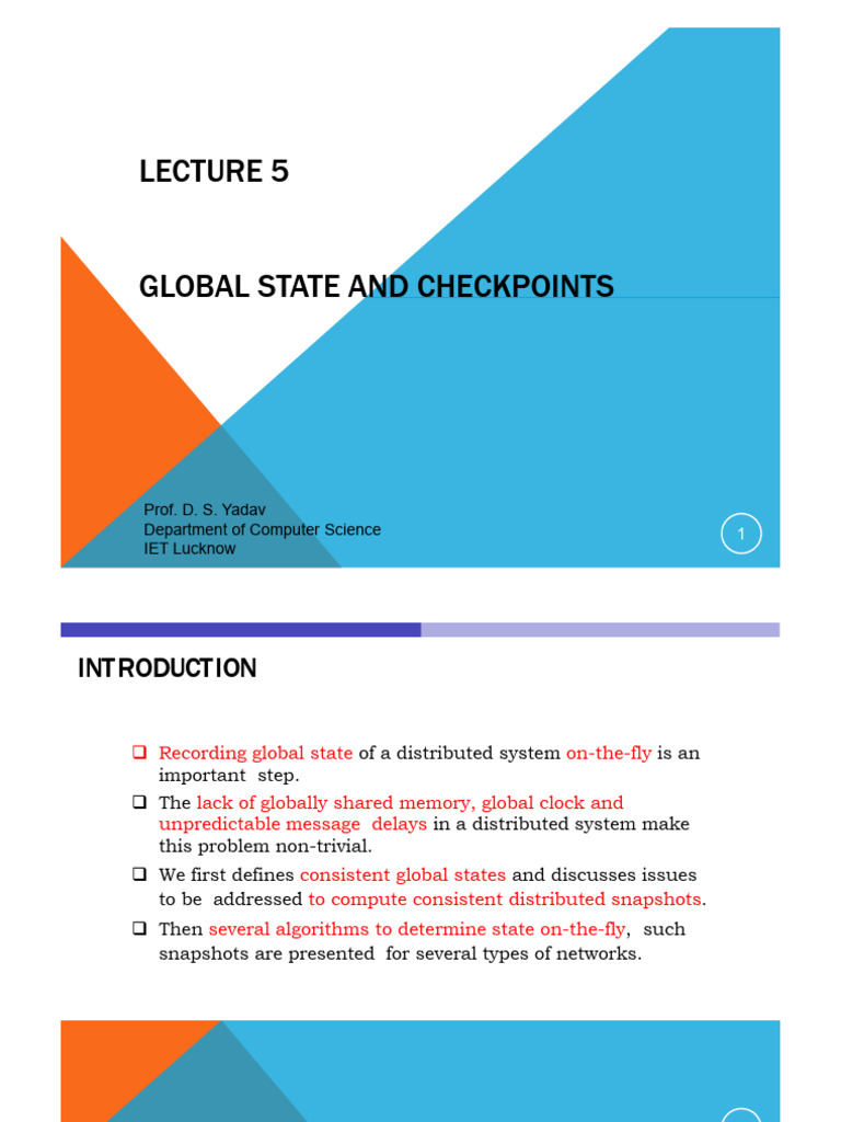 Distributed System Lecture 5 | PDF | Distributed Computing | Theoretical Computer Science