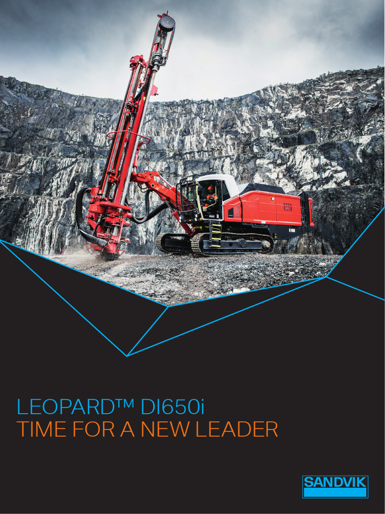 Sandvik Leopard Di650i Brochure | PDF | Drilling | Automation