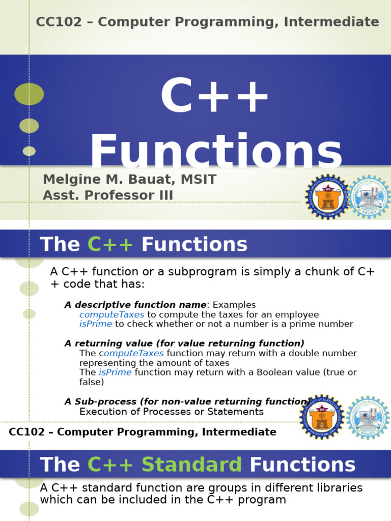 Tosend CC102-Functions | PDF | Parameter (Computer Programming) | Integer (Computer Science)