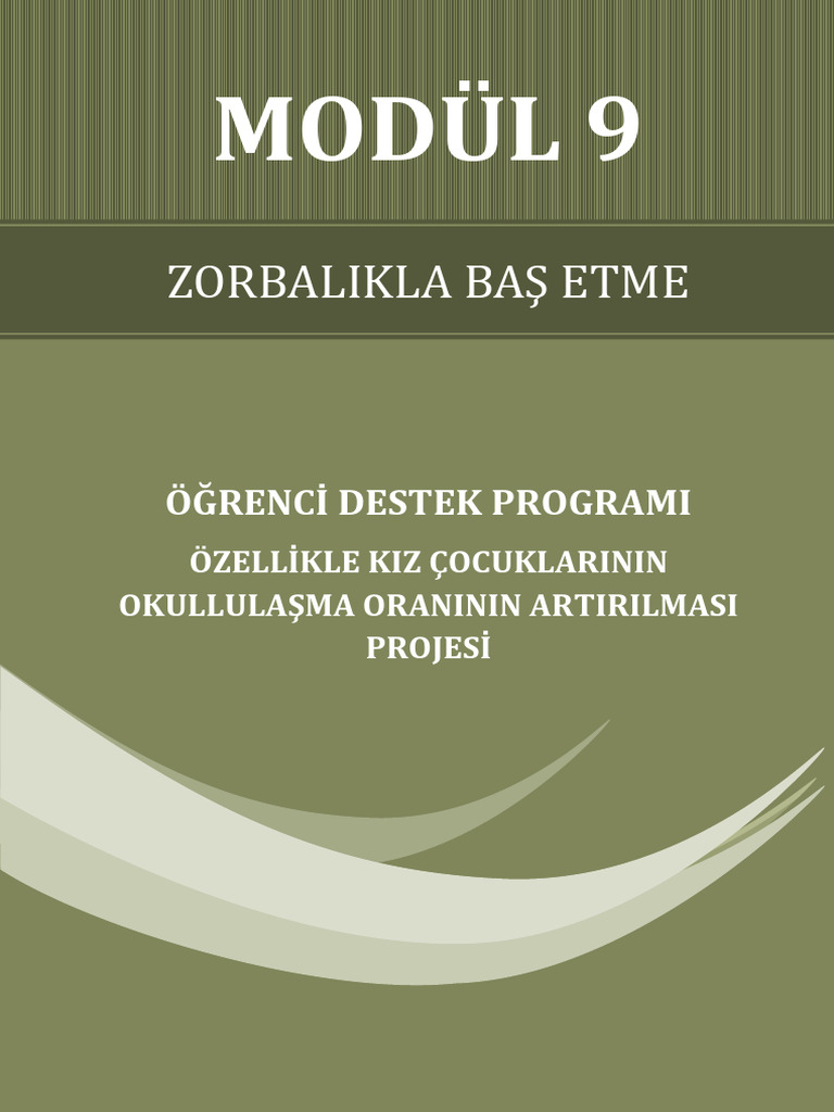 Modul 9 Zorbalik-Final | PDF
