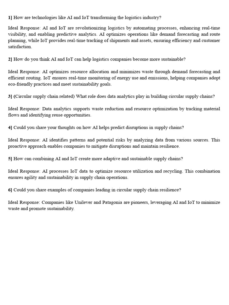 Industry Connect QNA | PDF