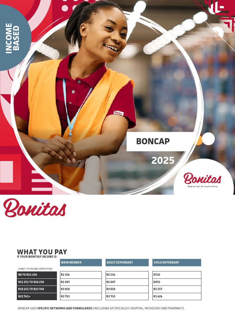 BonCap 2025 Income-Based Medical Plan | PDF | Pregnancy | Chronic Condition