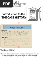 History Taking in Optometry Practice | PDF | Diabetes | Human Eye