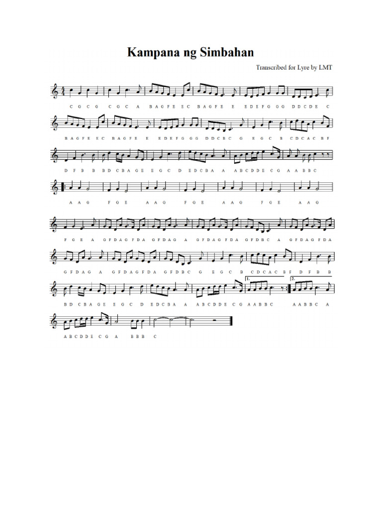 Kampana NG Simbahan | PDF