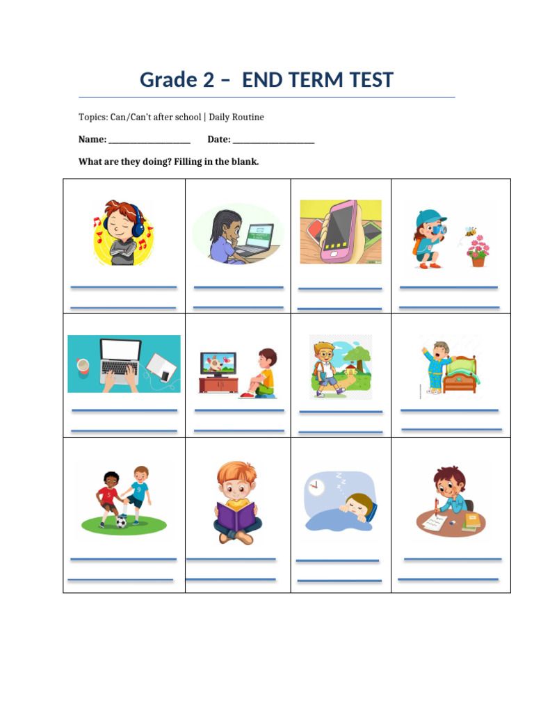 Grade2 ReadingTest Advanced | PDF
