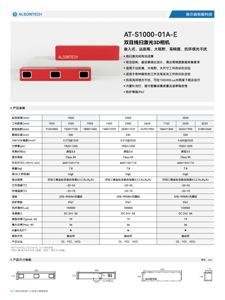 产品型录 AT-S1000-01A-E - CN | PDF