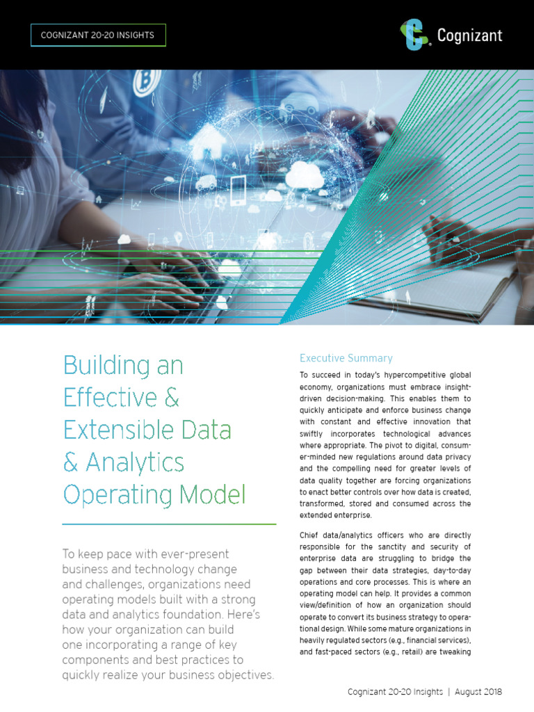 Building An Effective and Extensible Data and Analytics Operating Model ...