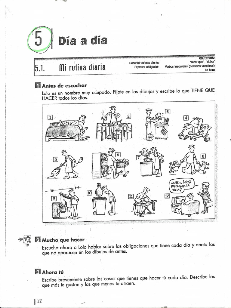 Mi Rutina Diaria | PDF
