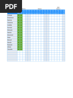 Annual Leave Plan Template 2024 | PDF