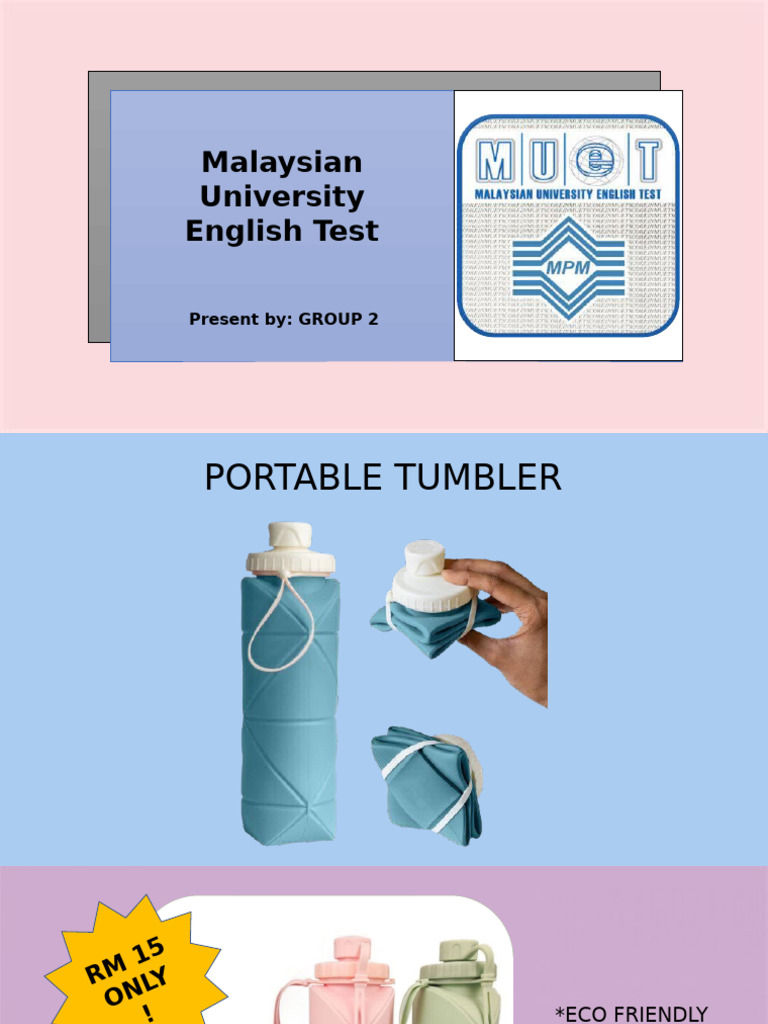 Presentation for MUET | PDF