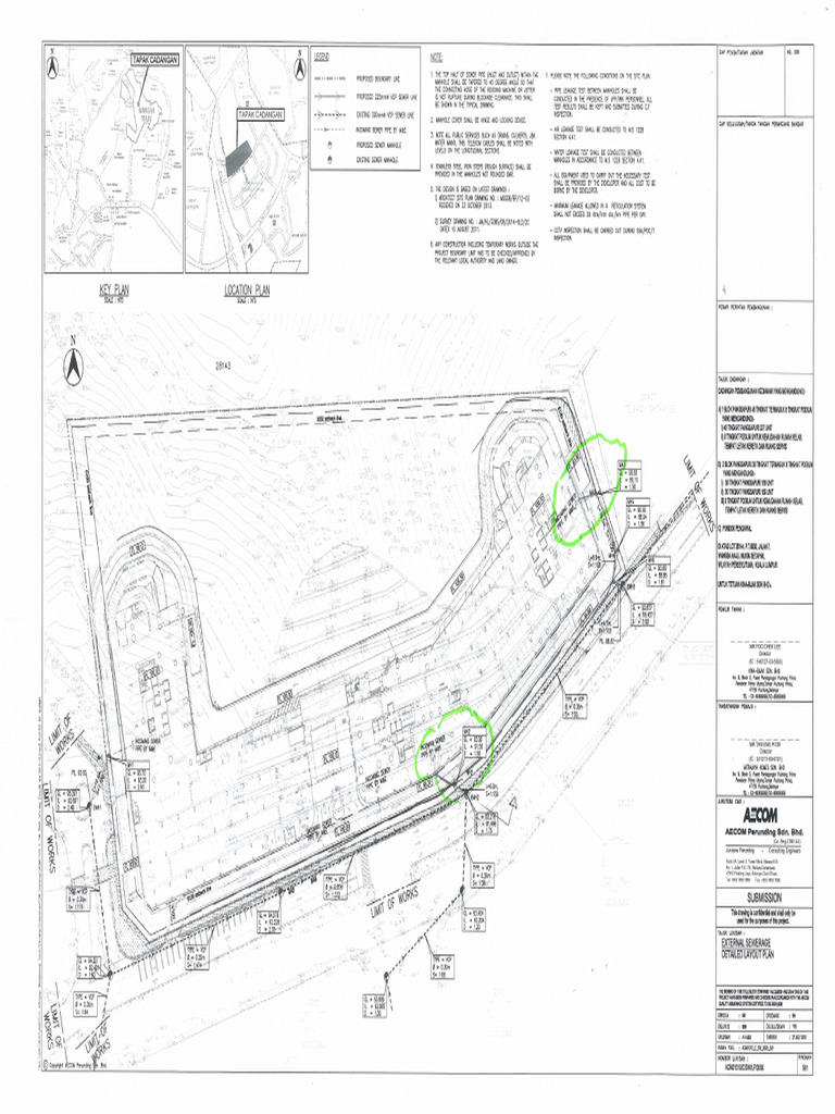 Sewerage Layout Plan | PDF