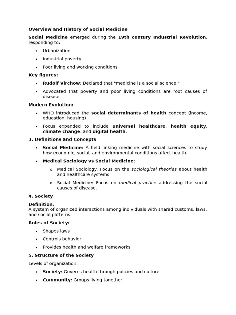 Social and Rehabilitative Emedicine | PDF | Public Health | Health Equity