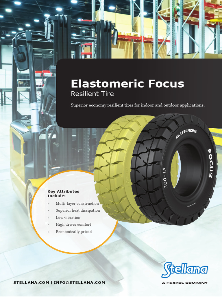 Focus Solid Resilient Tires | PDF | Tire | Vehicle Technology