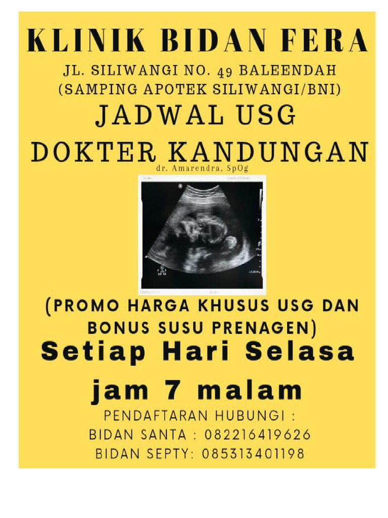 Jadwal Dok Kuning | PDF