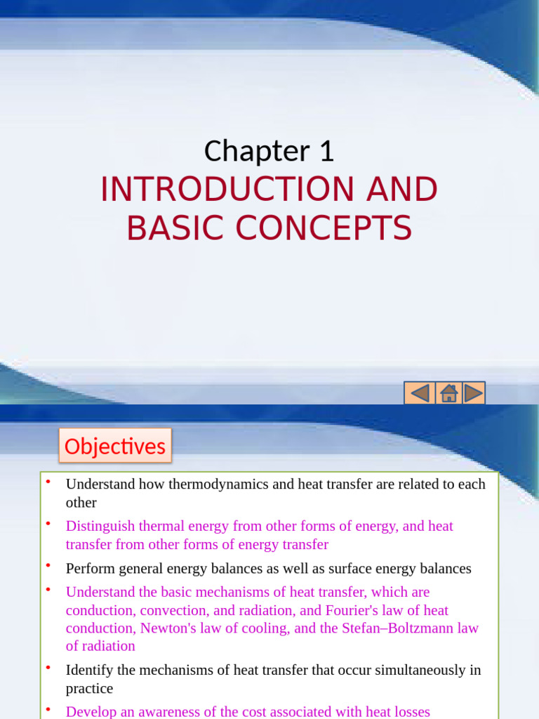 Heat 4e Chap01 Lecture | PDF | Heat Transfer | Thermal Conduction
