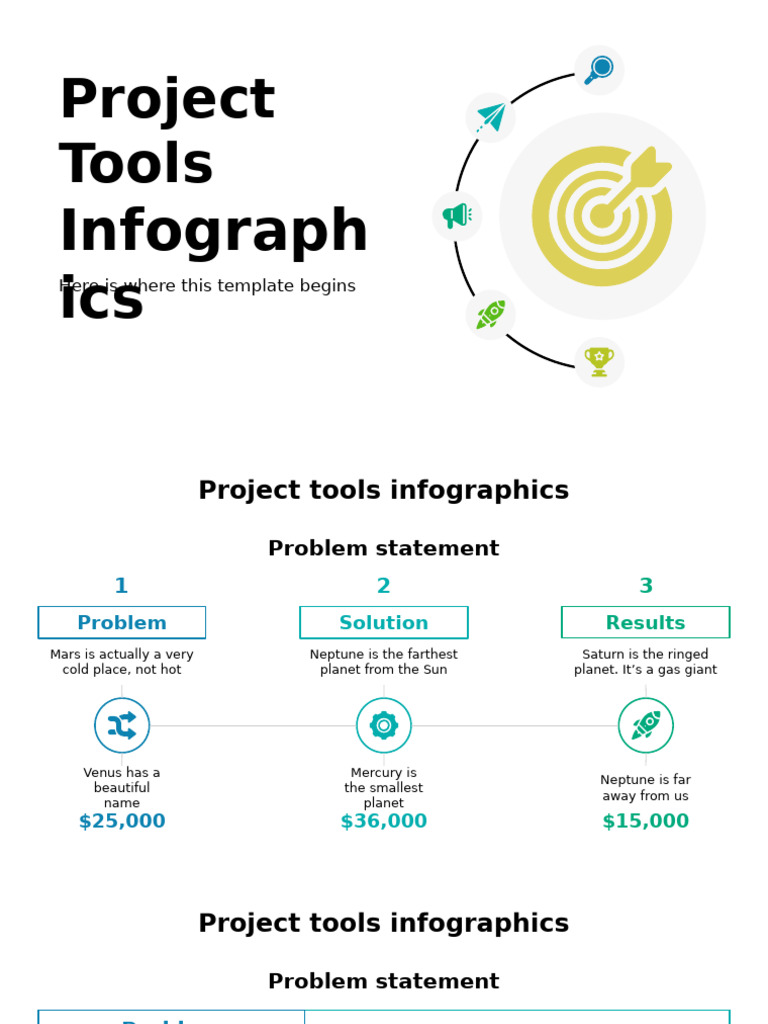 Project Tools Infographics by Slidesgo | PDF | Planets | Planets In Astrology
