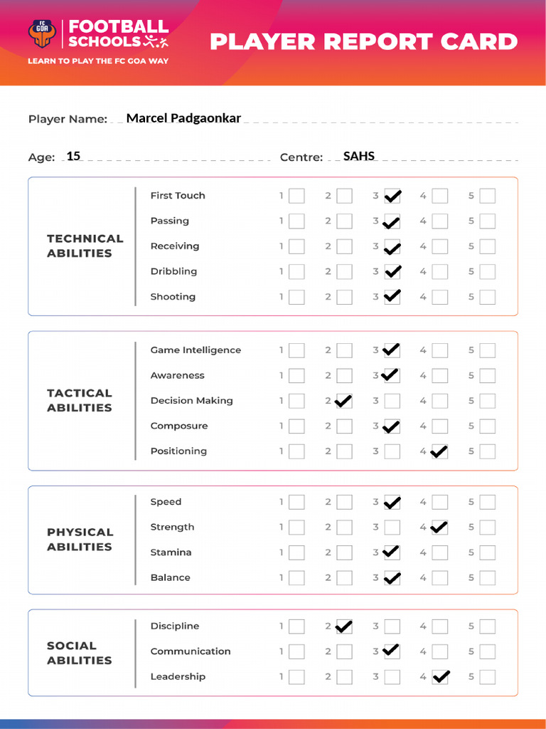 FCG FS Report Card December 2024 - Marcel Padgaonkar | PDF