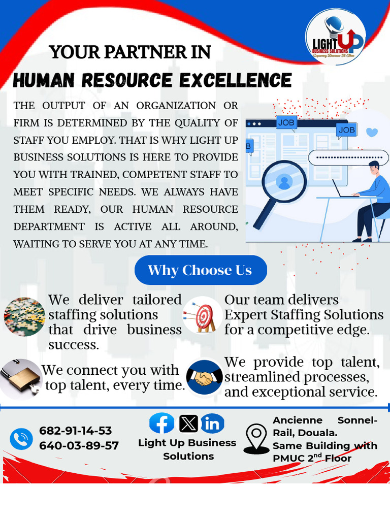 Your Partner in Human Resource Excellence | PDF