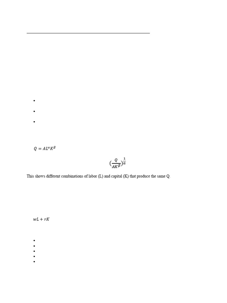 MRS, PPC, CDPF, Expansion Path in PEcon | PDF | Utility | Economics