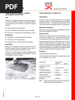 Fosroc Renderoc FC TDS | PDF | Concrete | Cement