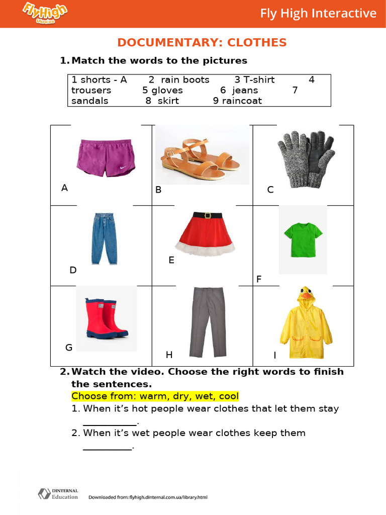 Documentary Clothes | PDF