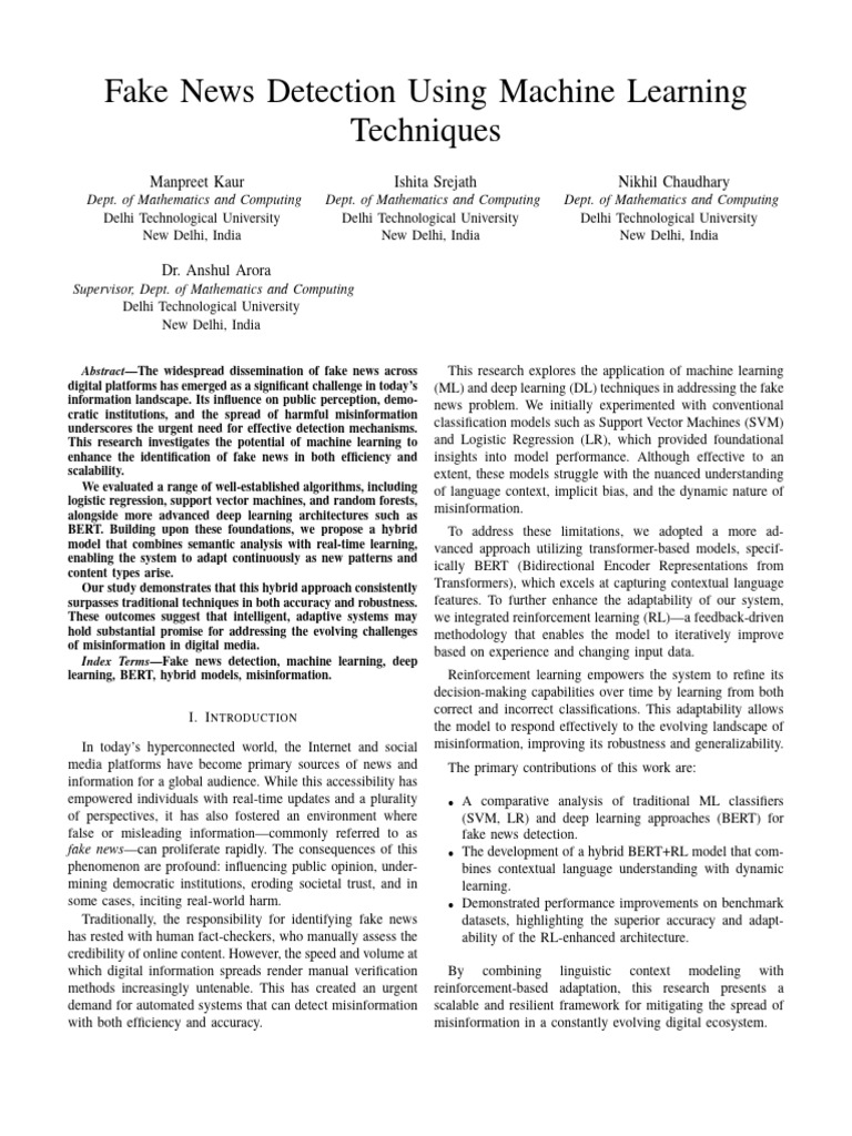 IEEE Conference Template 2 (3) | PDF | Machine Learning | Usability
