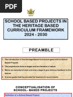 3 School-Based Projects Presentation | PDF | Learning | Critical Thinking