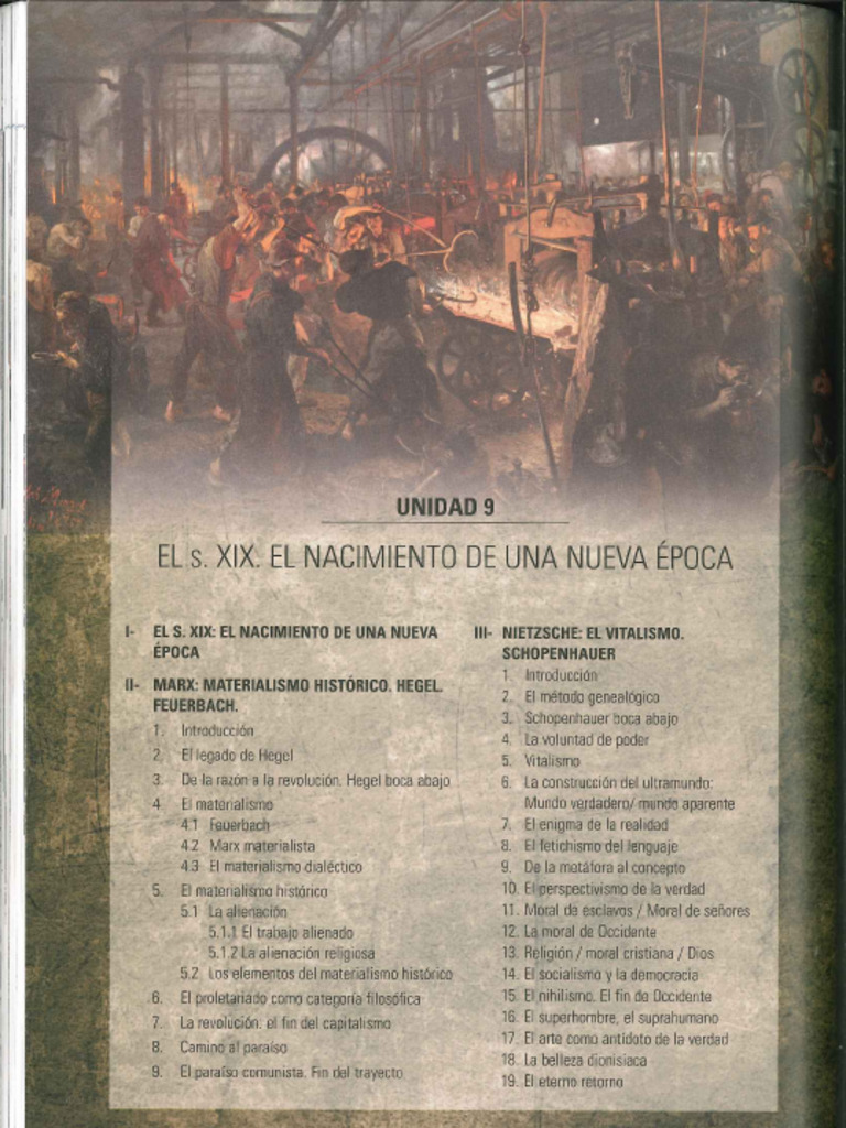 Marx. Diálogo 2º Bach | PDF