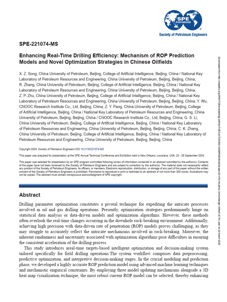 Rop Optimization With MSE | PDF | Mathematical Optimization | Prediction