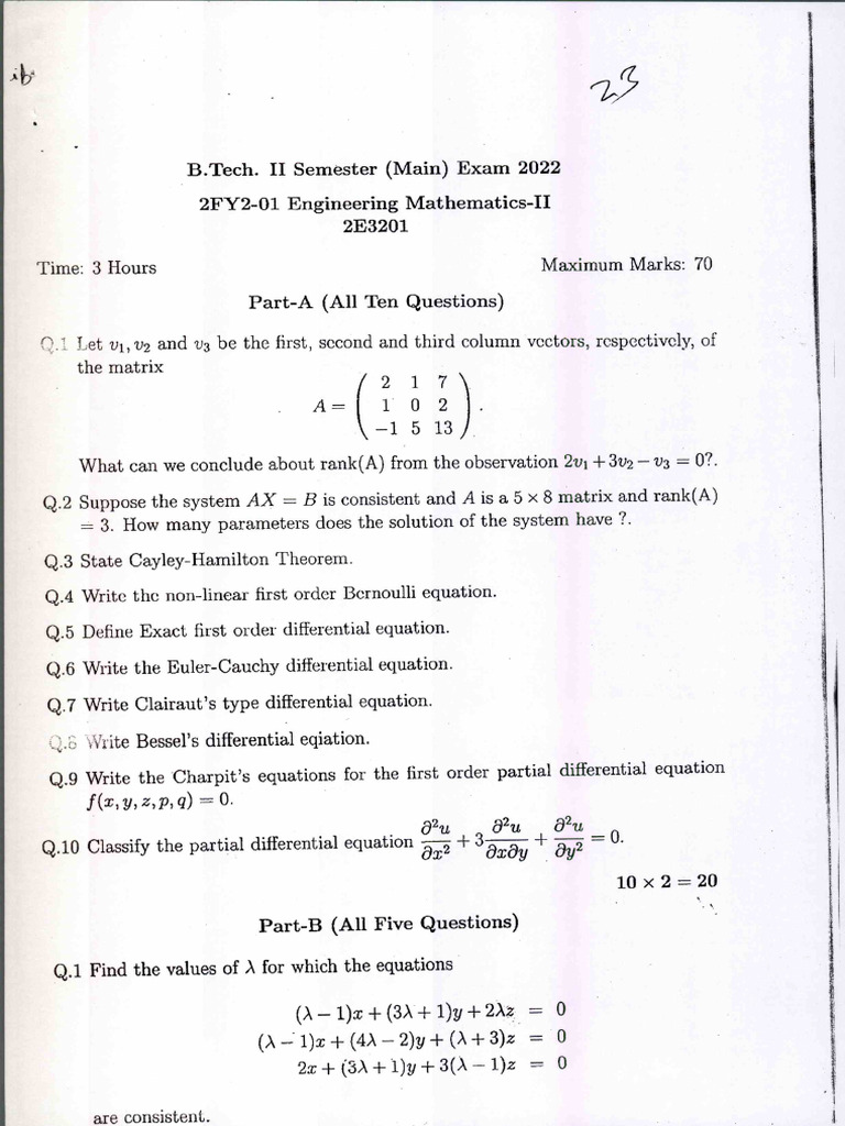 Ii Sem 2022 | PDF
