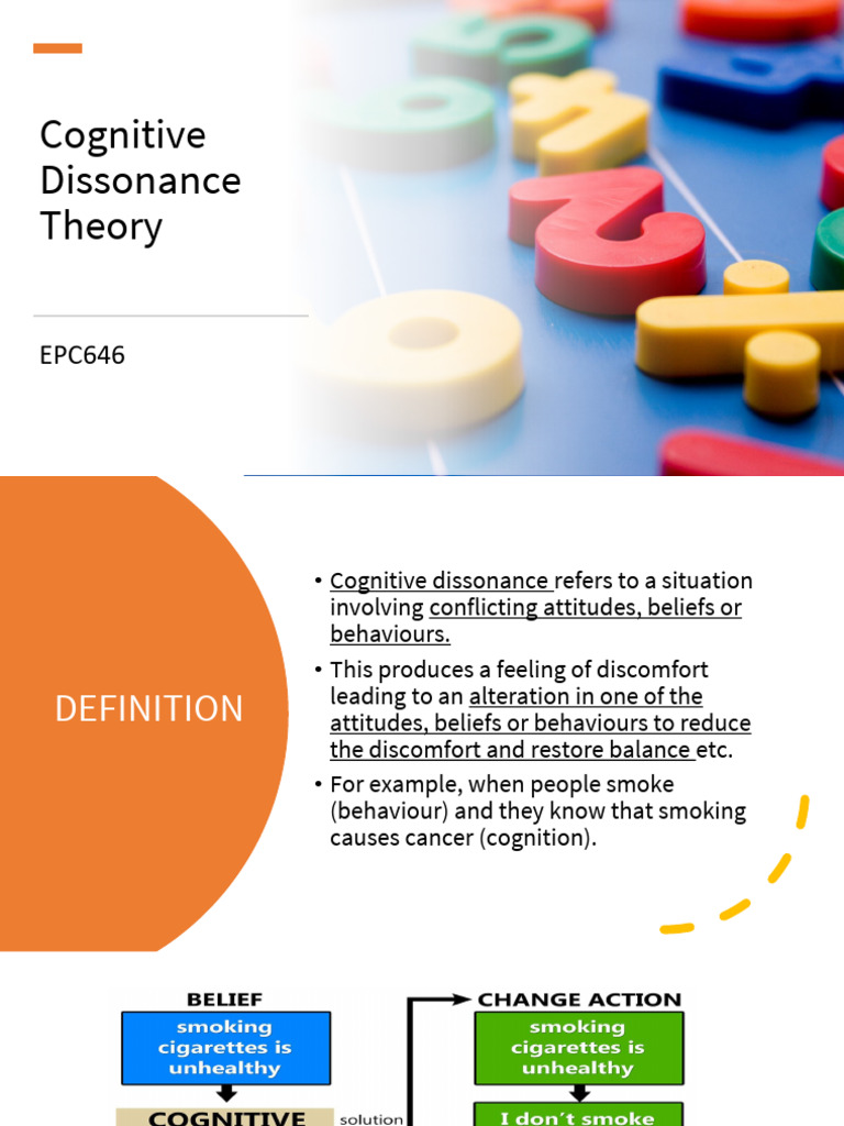 Theory of Cognitive Dissonance | PDF | Attitude (Psychology) | Cognitive Science