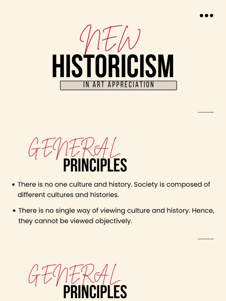 New Historicism in Art Appreciation | PDF